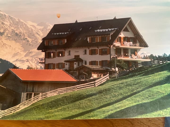 Panoramablick Stierva - Arosa