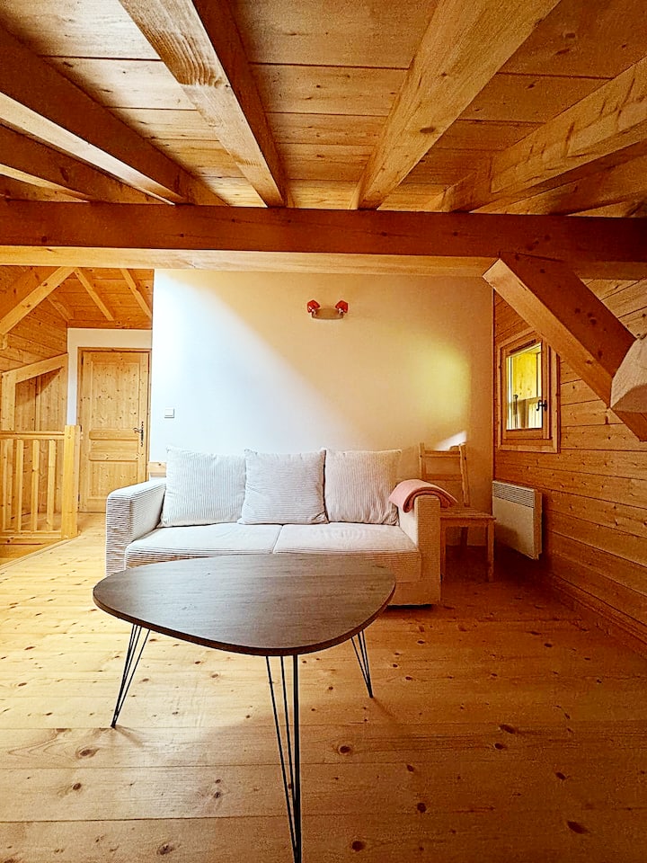 Chalet Mitoyen, Calme & Nature - Les Carroz d'Arâches