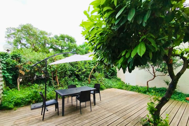 Le Moulleau, Plage 100m,  Jardin & Parking Gratuit - Arcachon