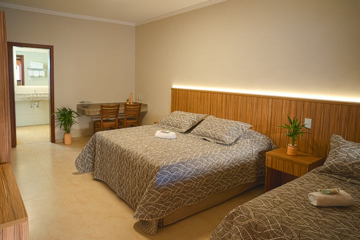 Quarto Triplo De Pousada - Cruzeiro