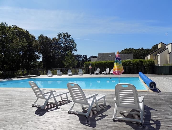 Appt: Piscine, 800 M De La Mer - Sainte-Marine