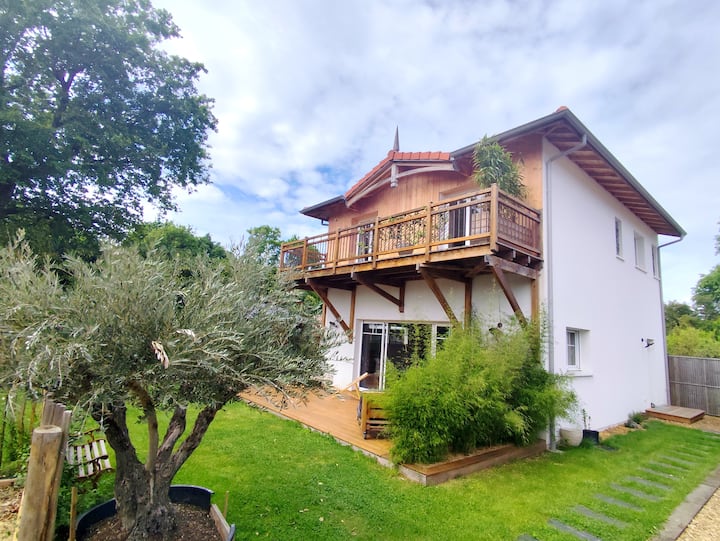 Villa Familiale 120m² Confort, Calme Et Spa - Andernos-les-Bains