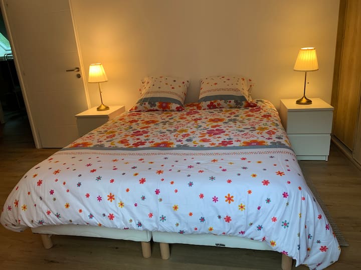 Chambre Dans Maison Moderne Au Vert - Creil