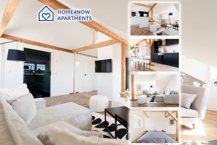 H4n | Loft Maisonette | Modern | Hell | Besonders - Bingen