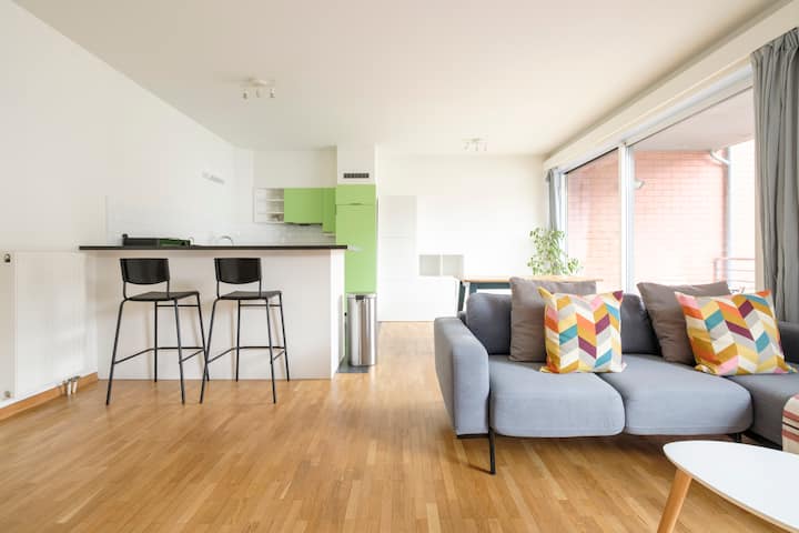 Bel Appartement 1 Chambre à 2 Pas Avenue Louise - Brussels