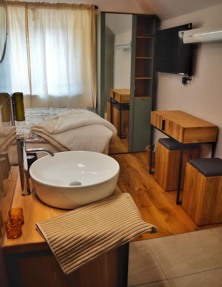House Plesnik Solčava - Small Double Room - Luce, Slovenia