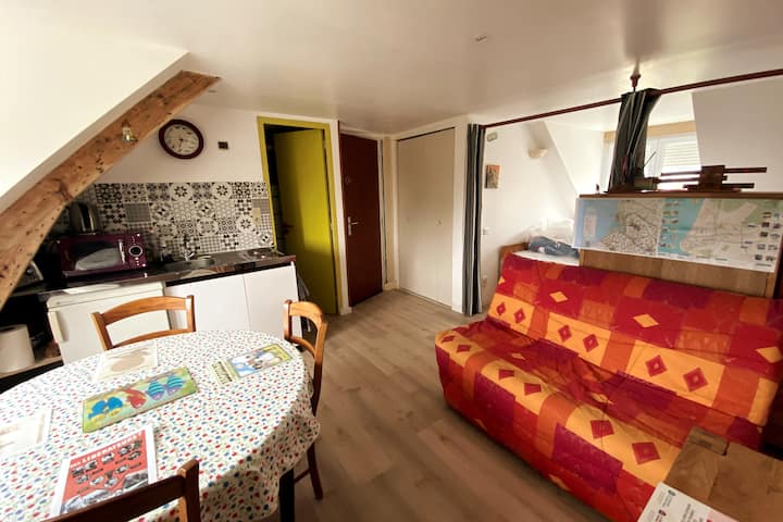 Charmant Studio En Centre-ville - Fort-Mahon-Plage