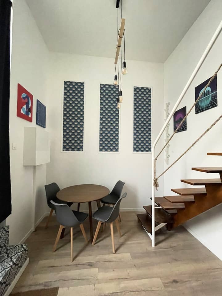 Magnifique Duplex Père Lachaise - ibis Paris Bercy Village