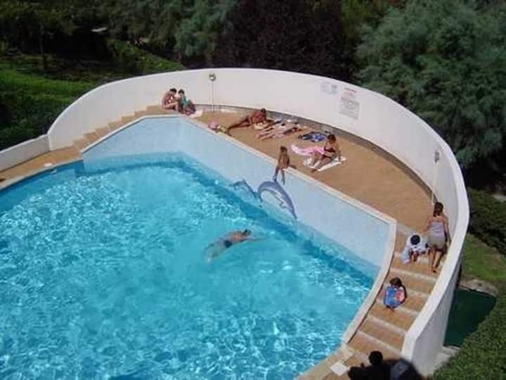 Vue Piscine, Clim Et Parking, Plage à 1 Min - La Grande-Motte