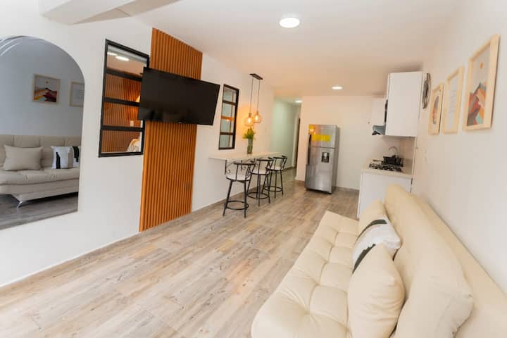 Modern Apartment Laureles |1 Bedroom + Sofa Bed, 2 Bathrooms - Medellín
