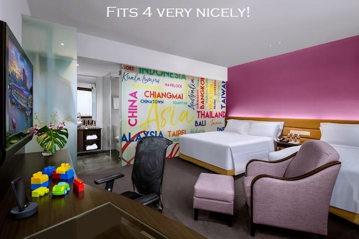 City Center Family Suite 5 Min From Chinatown Sg - Newton