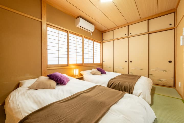 80㎡ [Free Parking] Direct Bus To Dotombori - Osaka