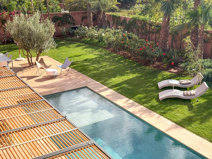 Villa De Luxe –4 Br/ba– Piscine Chauffée/petit Déj - Marrakesh
