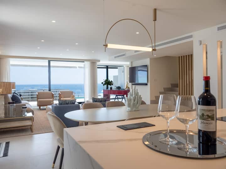 Villa De Lujo Con Vista Al Mar Y Piscina Privada - Salobreña