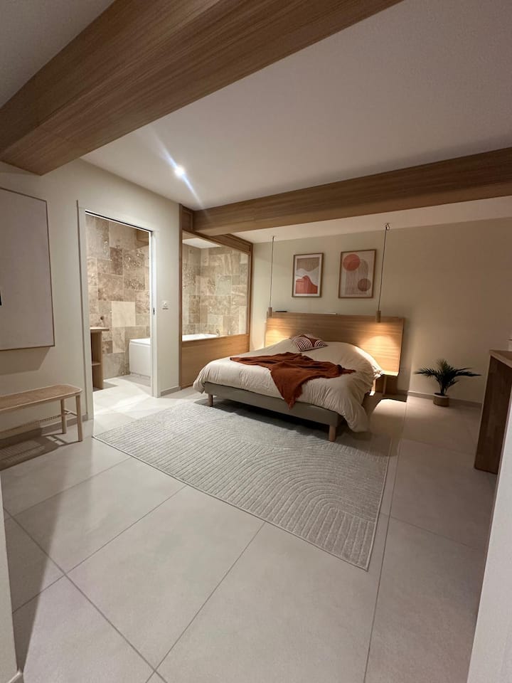 Chambre Avec Balnéo 2 Personnes - Condrieu