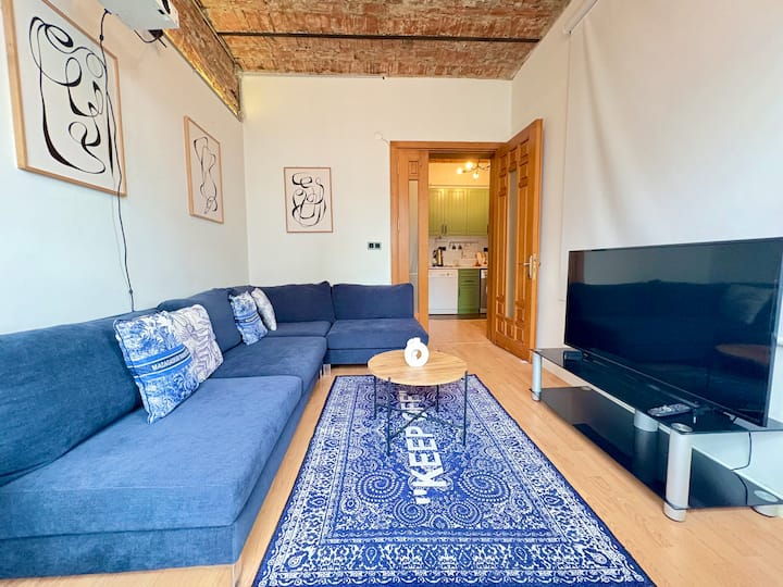 Highceiling Central Cozy Apartment With 3 Br/sauna - İstanbul