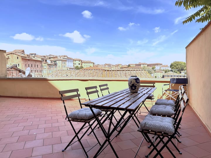 Abbadia Panoramic Terrace - Siena
