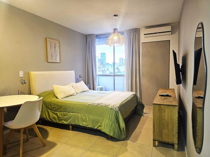 Cómodo Y Moderno Departamento Con Gran Vista - Buenos Aires