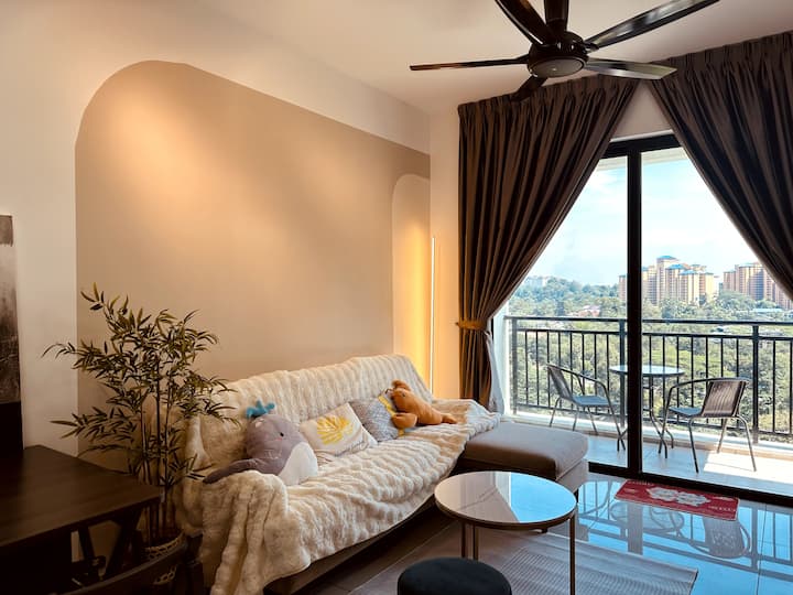 Tampoi Central Park | Midfloor 3br Cozyspace |4pax - Johor Bahru