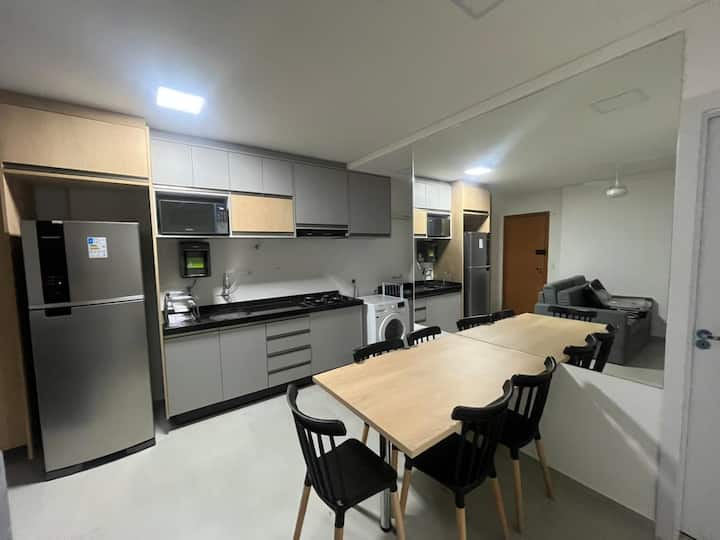 Central Novo 2 Quartos Com Ar-cond E Home Office - Londrina