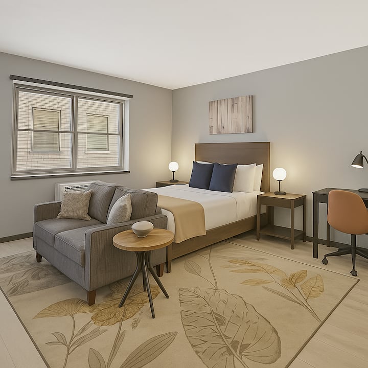 Sunny Studio W/ Washer | Near Shops & Restaurants - Loyola University Chicago, Chicago