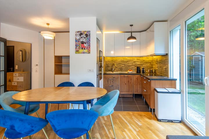 Appart. De Luxe, Jardin Privé, Accès Paris Rapide - Issy-les-Moulineaux