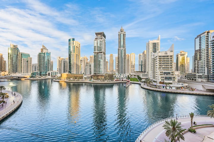 Luxury Marina 2br W/ Balcony | Walk To Jbr Beach - Dubai Marina
