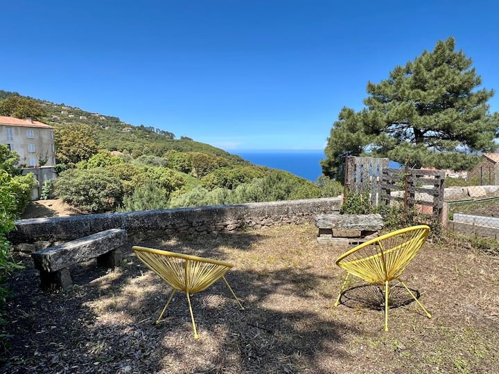 Bergerie Corse Avec Vue Mer - Piana