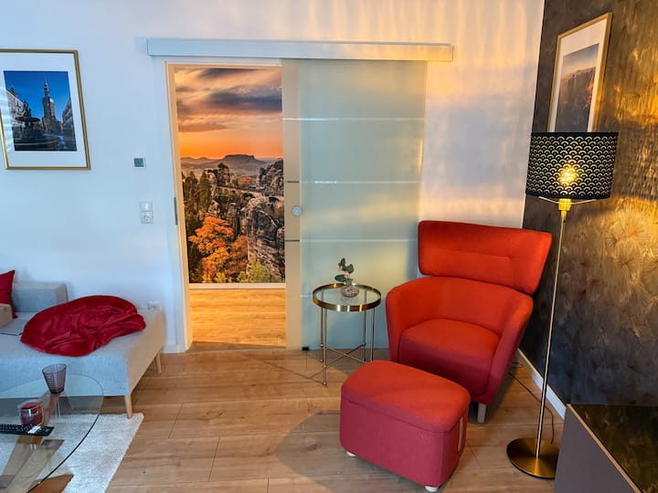 Moderne Ferienwohnung Lucy - Bad Schandau