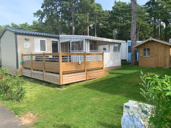 Mobil Home Vu Sur L'étang - Fort-Mahon-Plage