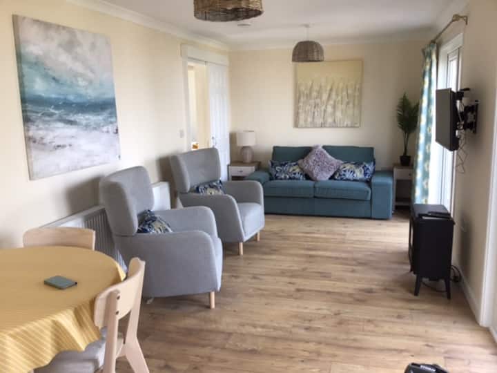 Looking East - Cliff Top Lodge - St Audrie's Bay