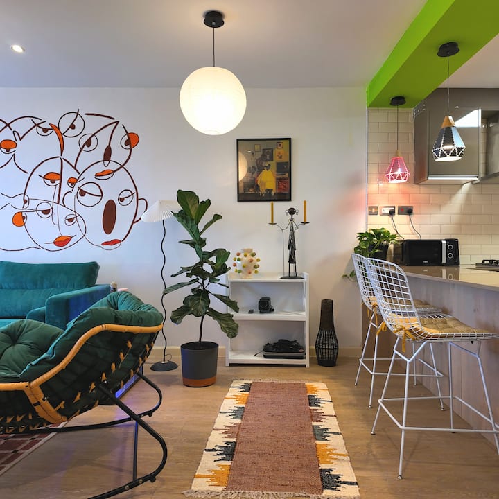 Creatives Abode, Riverside Westlands:1br 9th Floor - Nairobi