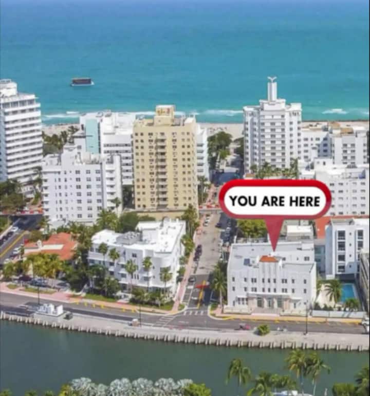Ocean Vibes: Peaceful Miami Studio Getaway - Miami Beach