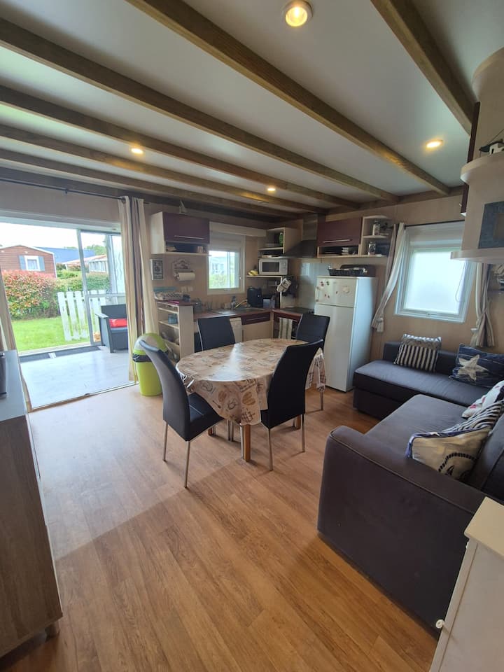 Chalet Avec Piscine Proche Plage - Plage de Grandcamp-Maisy