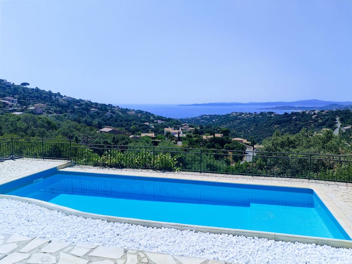Les Issambres - Haut De Villa Superbe Vue Mer - Roquebrune-sur-Argens