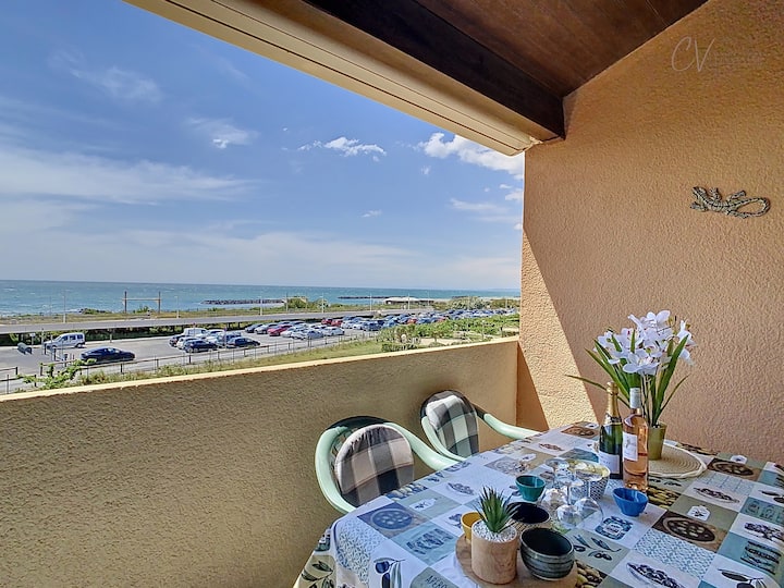 Duplex Bonita Vista - Vue Mer En Face De La Plage - Vias