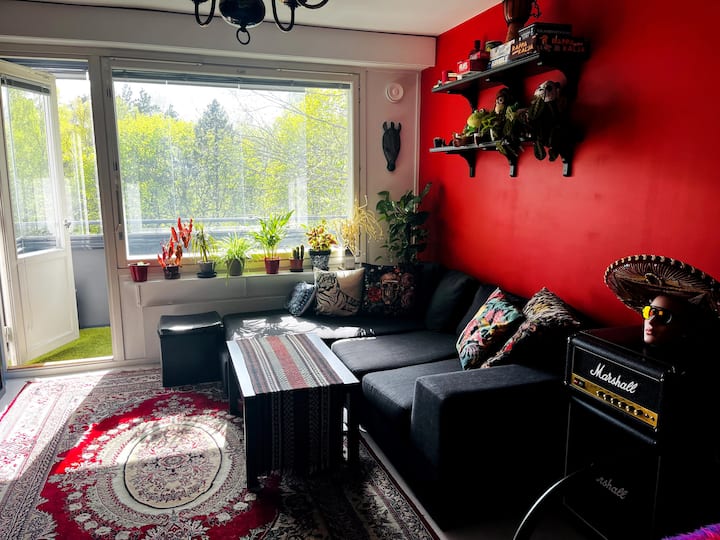 Persoonallinen Kaksio Rauhallisella Alueella - Turku