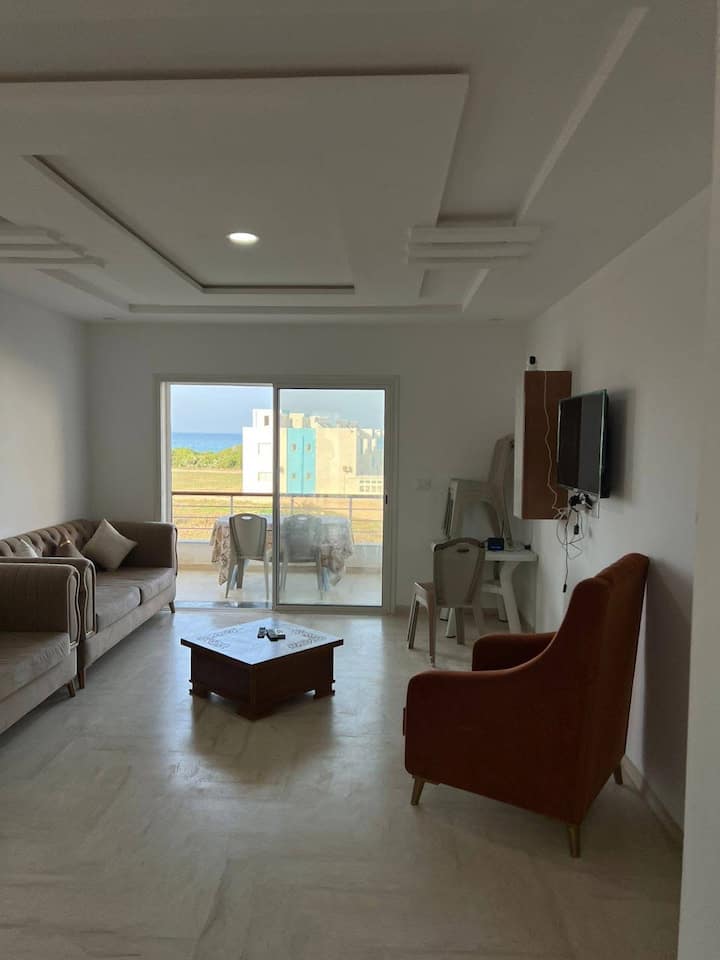 S2 Vue De Mer 2 Min De La Plage - Korbous