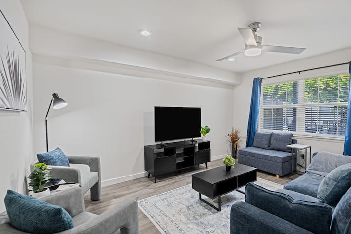 King 2br Unit—walk To 6th St/downtown—free Parking - Austin
