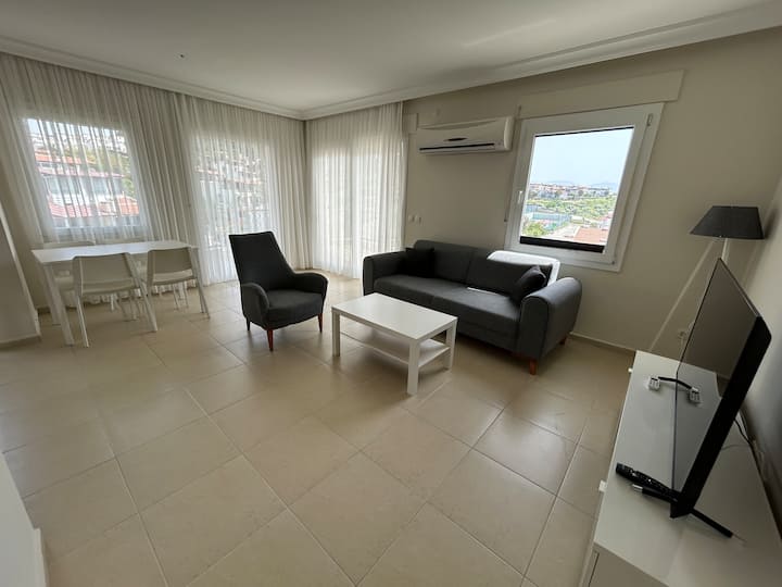 Peaceful Apartment W/pool & View - Kuşadası