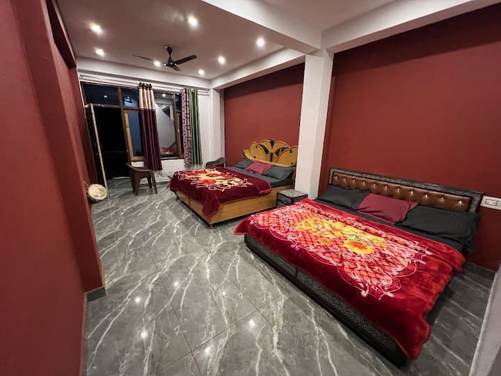 Riverview Balcony Suite Quadruple By Shanticafe201 - Kasol