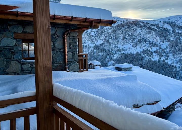 Chalet D'altitude Accès à Skis - Valloire