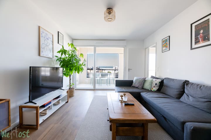 Très Bel Appt Avec Balcon & Parking - Proche Gare - Bordeaux