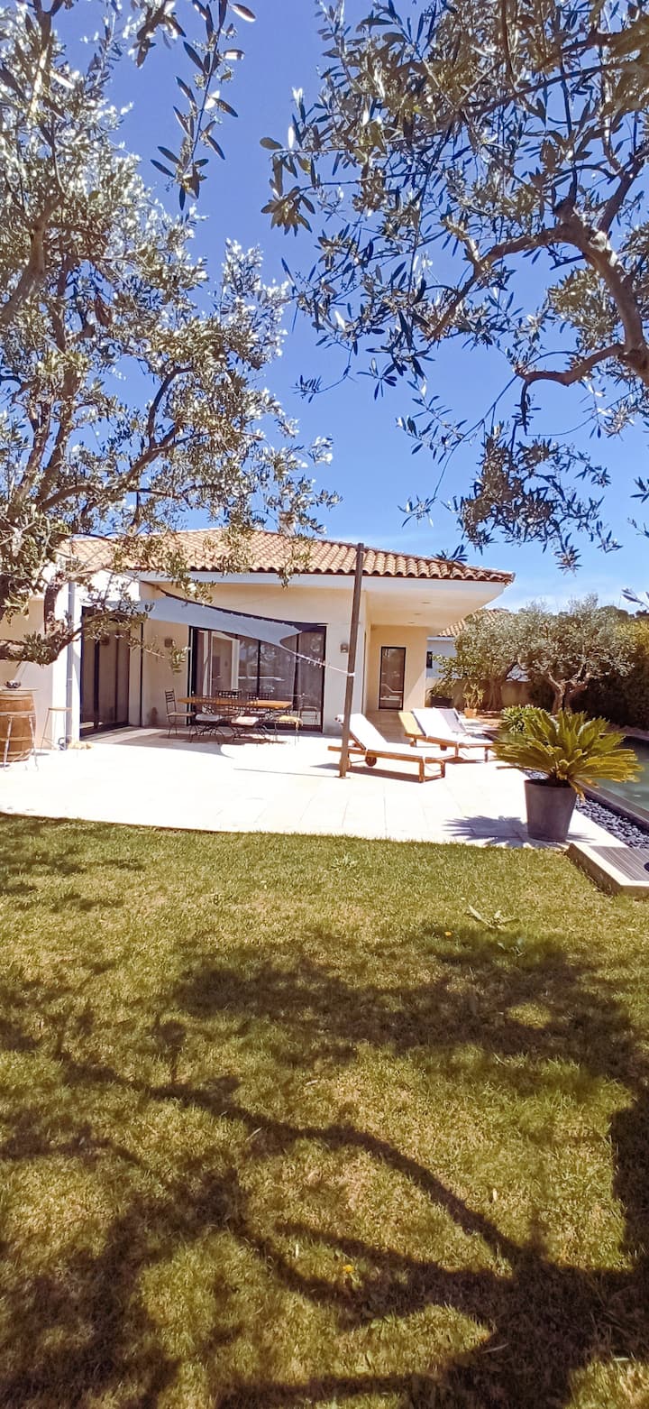 Maison 3 Chambres Piscine - Saint-Pierre-la-Mer