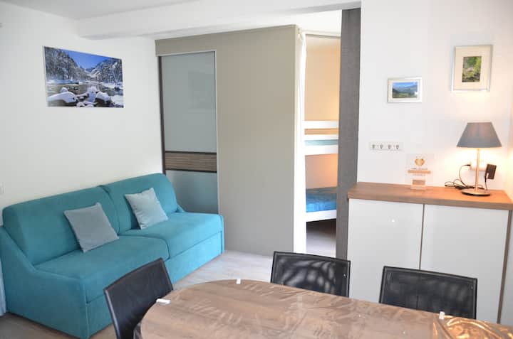 Studio Alcove 4 Pers. Pied Télécabine, Parking - Cauterets