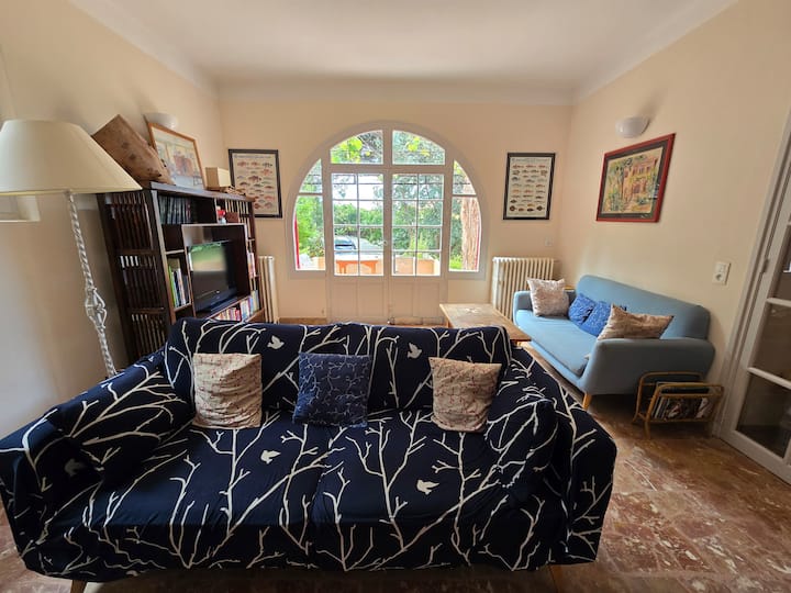 Maison Familiale, Pieds Dans L'eau, 75m Plage - Le Lavandou