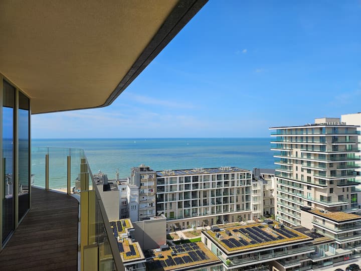 13abovesea – Top Floor Getaway, Wat Een Uitzicht! - Ostend