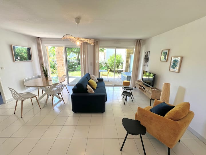 Séjour à Beg Meil, T2 Cosy Avec Jardin - Beg Meil