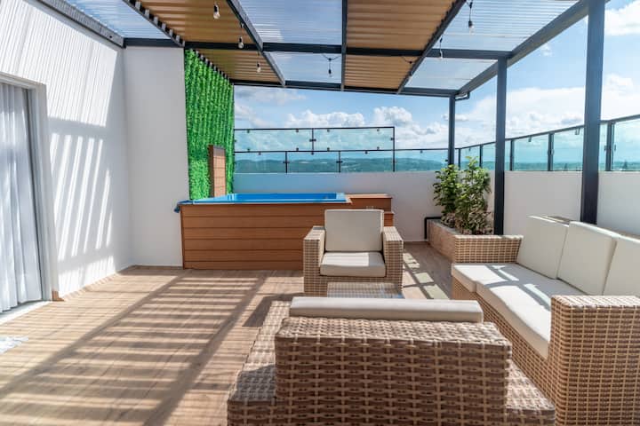 Penthouse Con Terraza Y Jacuzzi Privado - Dominican Republic