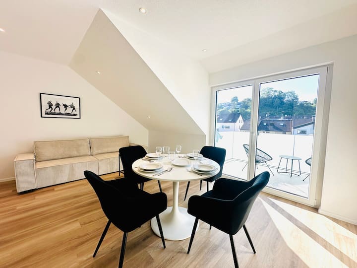 Bonnystay - Design - Balkon - Rheinfelden